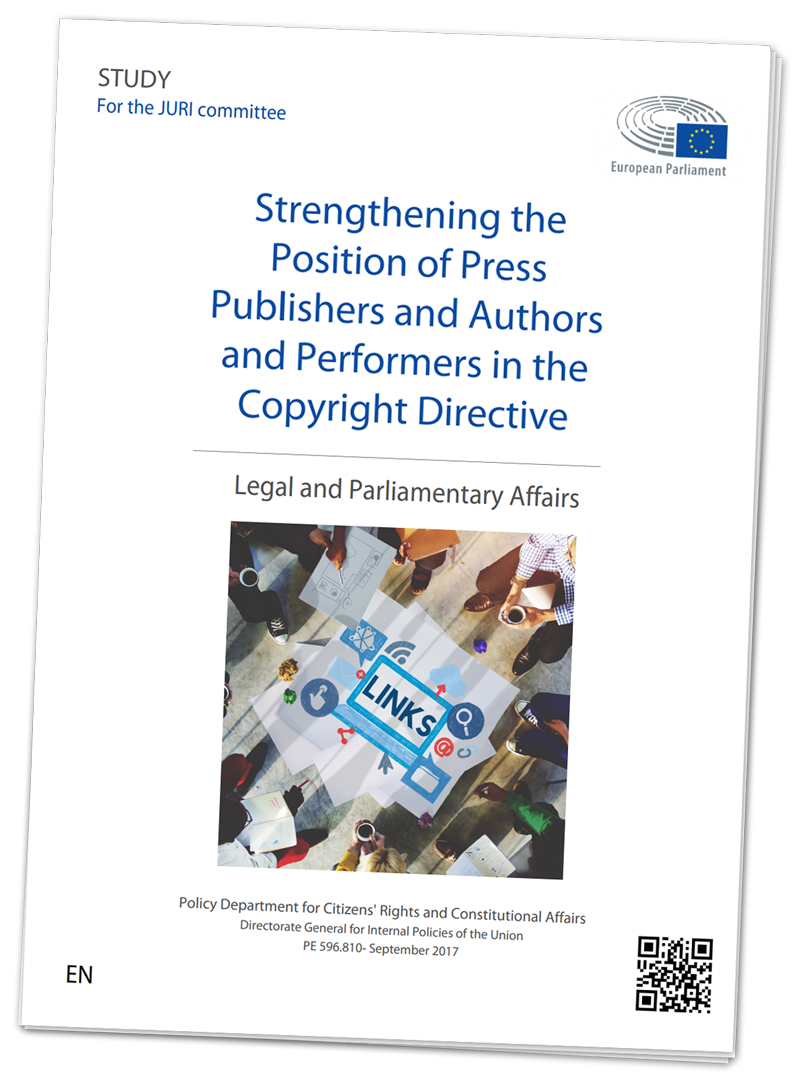 Felix Reda – Studiul condus de UE arata ca pana si editorii se opun ...