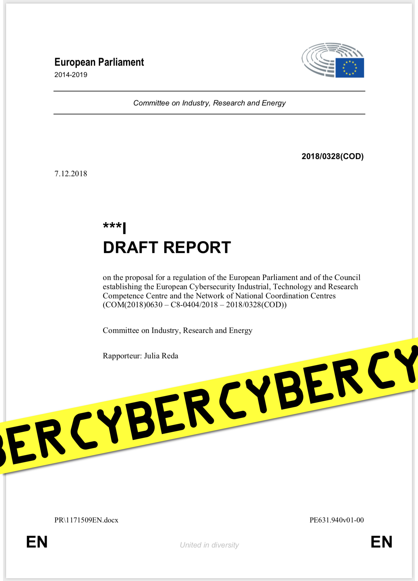 Felix Reda – Designing the future of cybersecurity in Europe